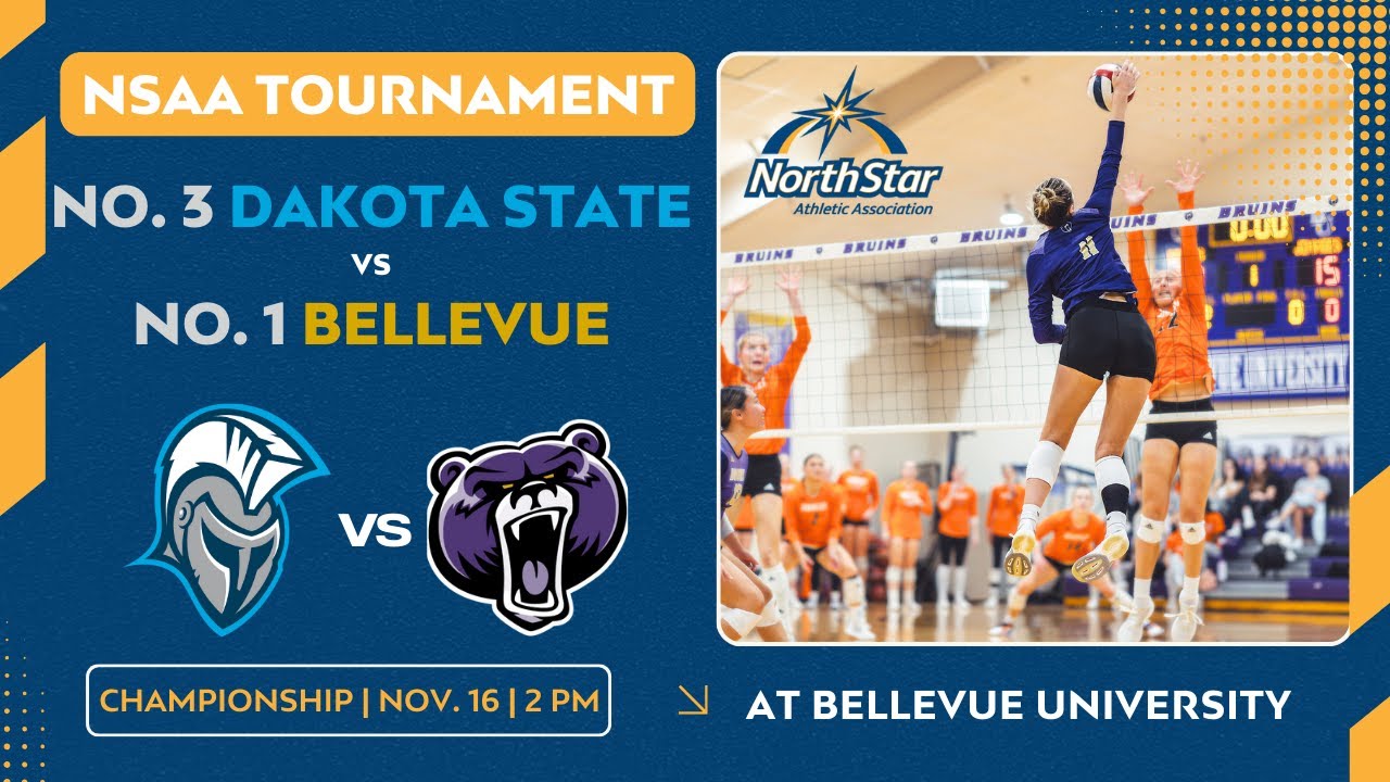 Volleyball: 2024 NSAA Tournament Championship - Bellevue vs. Dakota ...