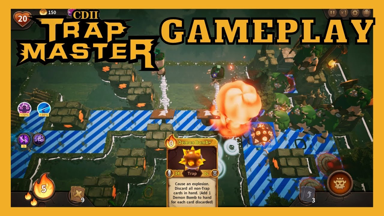 CD2: Trap Master Gameplay Walkthrough (Demo) / [No Commentary] - YouTube
