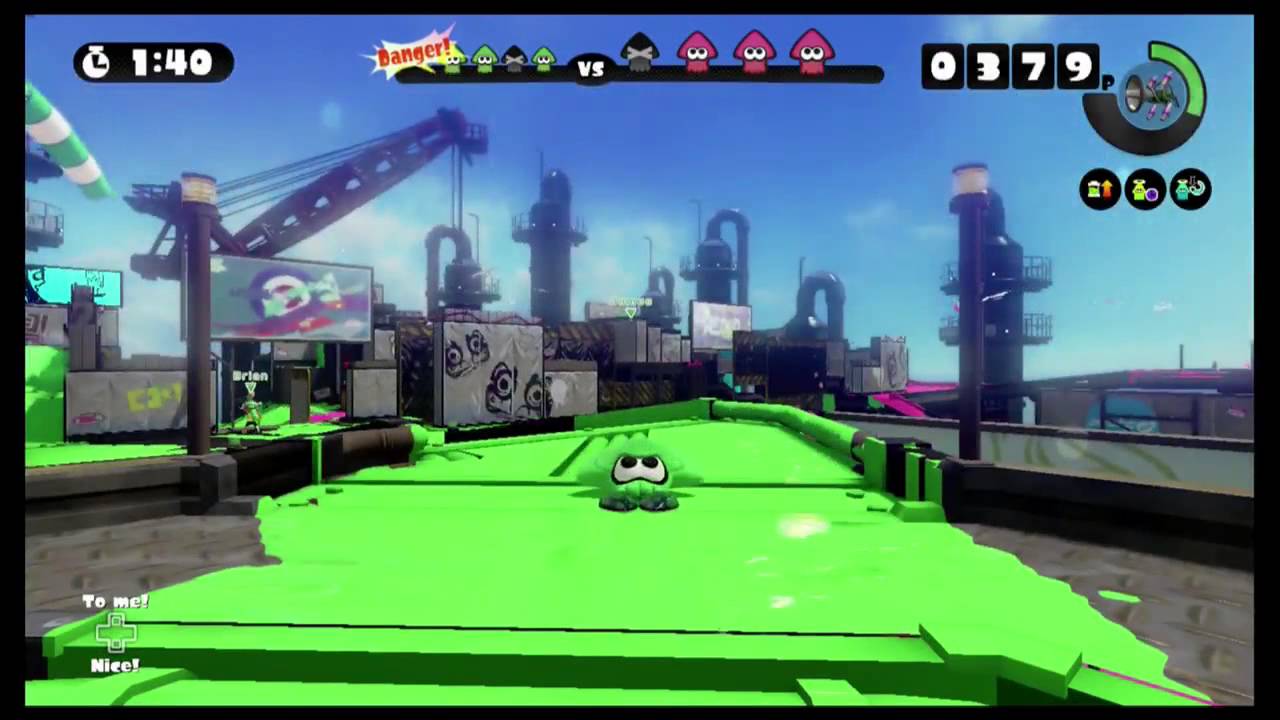 Splatoon Global Test Fire - Online Match - YouTube