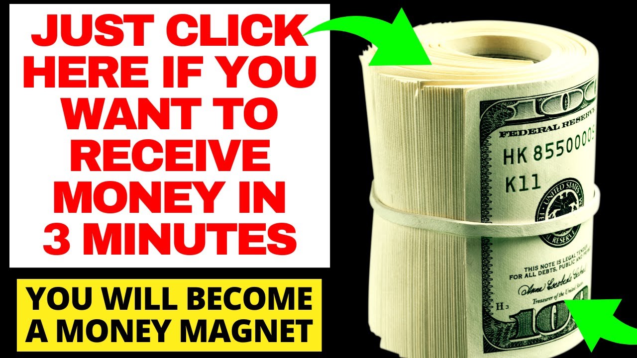 RECEIVE MONEY IN 3 MINUTES - GOD WILL MAKE YOU A MONEY MAGNET - REPEAT ...
