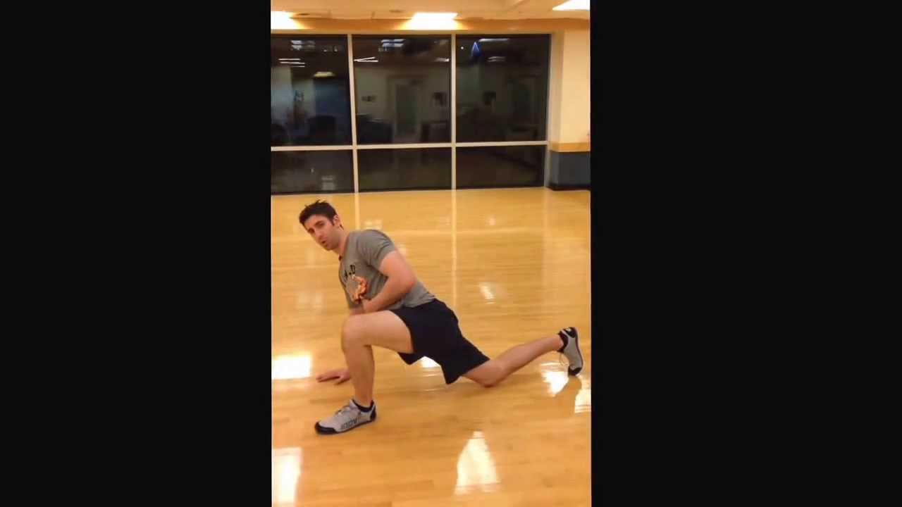 Best hip flexor mobility drill: striders - YouTube