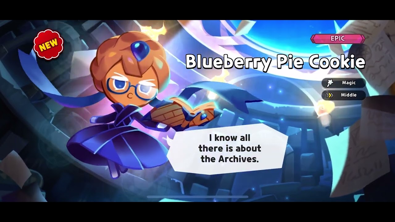 Getting Blueberry pie cookie #crk - YouTube