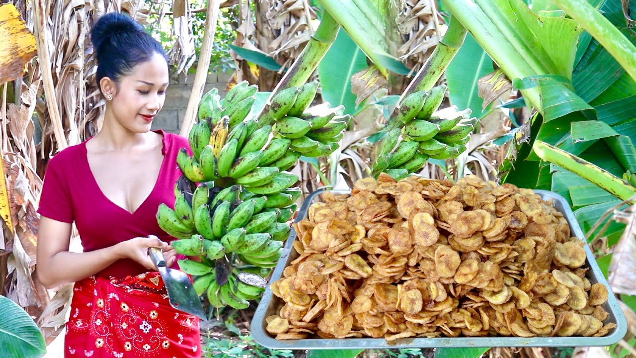 How To Make The Best Banana Chips| Banana Chips Recipe| Thyda Cooking ...