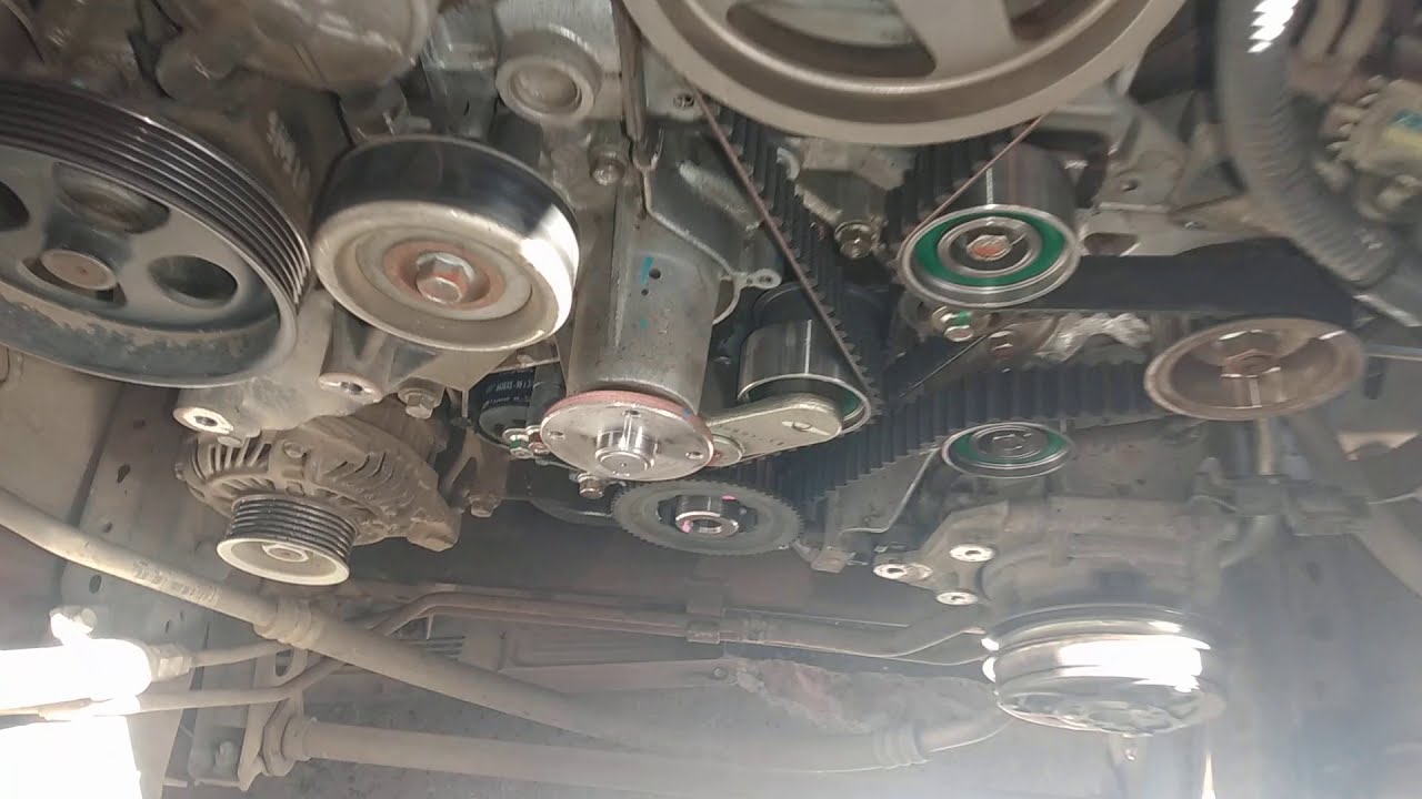 Puesta A Punto Timing Belt Mitsubishi L200 4D56 YouTube
