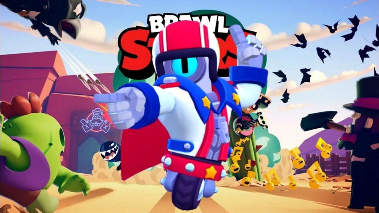 NEW SUPERSTAR STU SKIN BRAWL STARS - YouTube