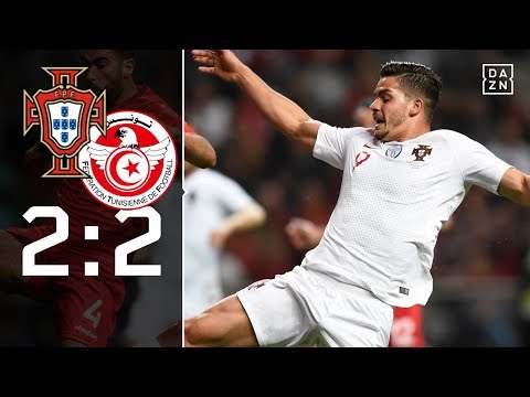 Ohne Cristiano Ronaldo nur Remis: Portugal - Tunesien 2:2 | Highlights | Länderspiel | Goal | DAZN