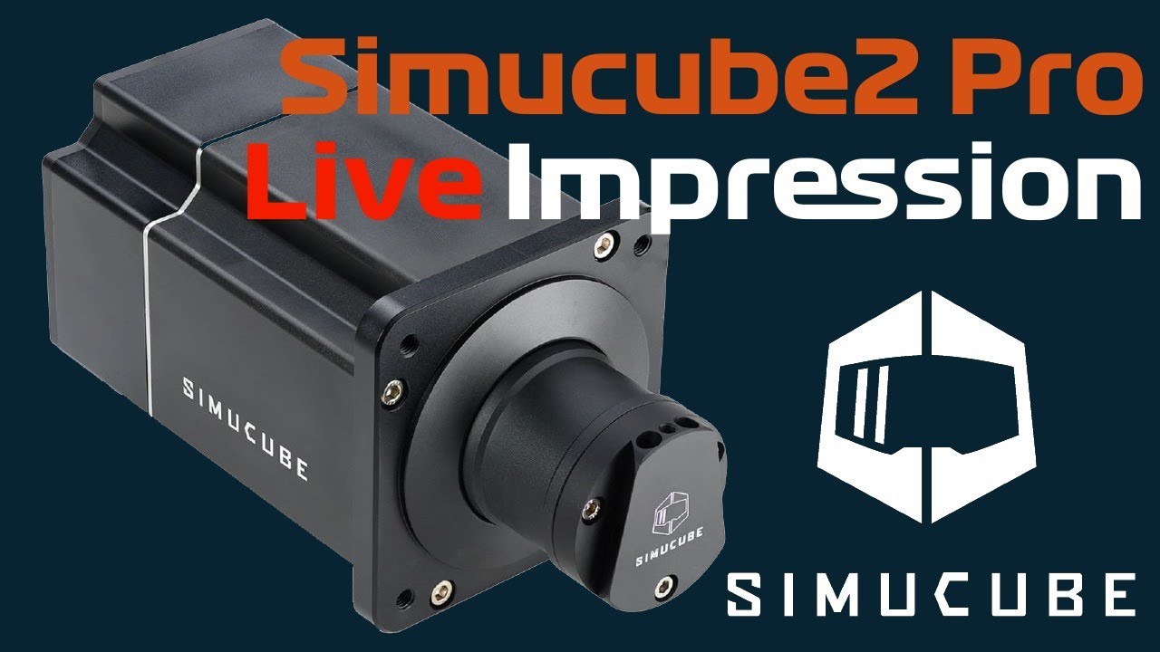 Simucube2 Proを使って初めての生放送 - YouTube