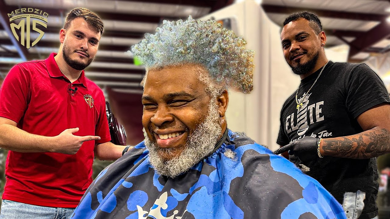 The Best Trucking Haircut! - YouTube
