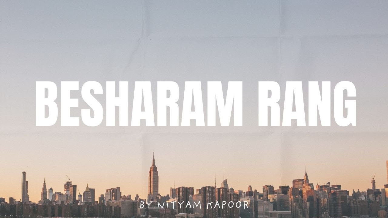 Besharam Rang Song | Pathan|Piano Cover|Nityam Kapoor|Easy Tutorial ...