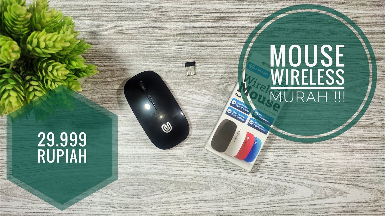 Cek Kualitas Mouse Wireless Murah 29.999: Review Lengkap - YouTube