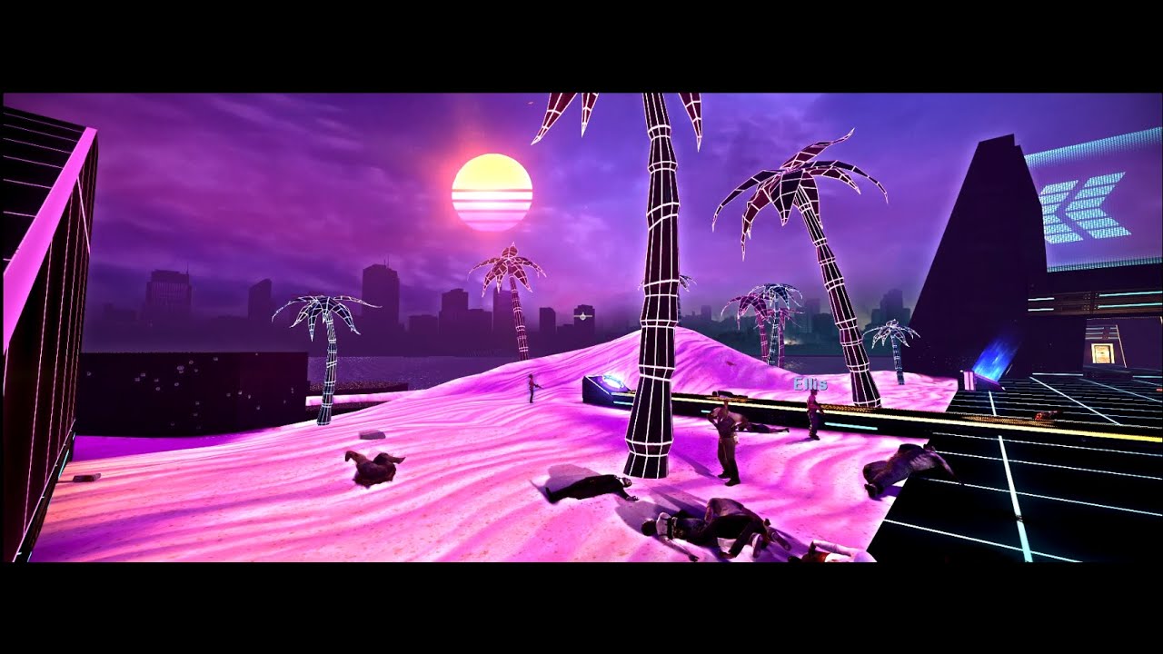 L4D2 custom campaign playthrough: Neon Prime 2069 - EXPERT - YouTube