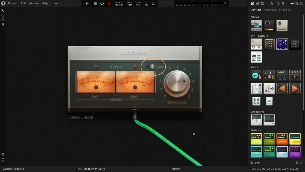 Audiotool | First Steps | The Output Box - YouTube