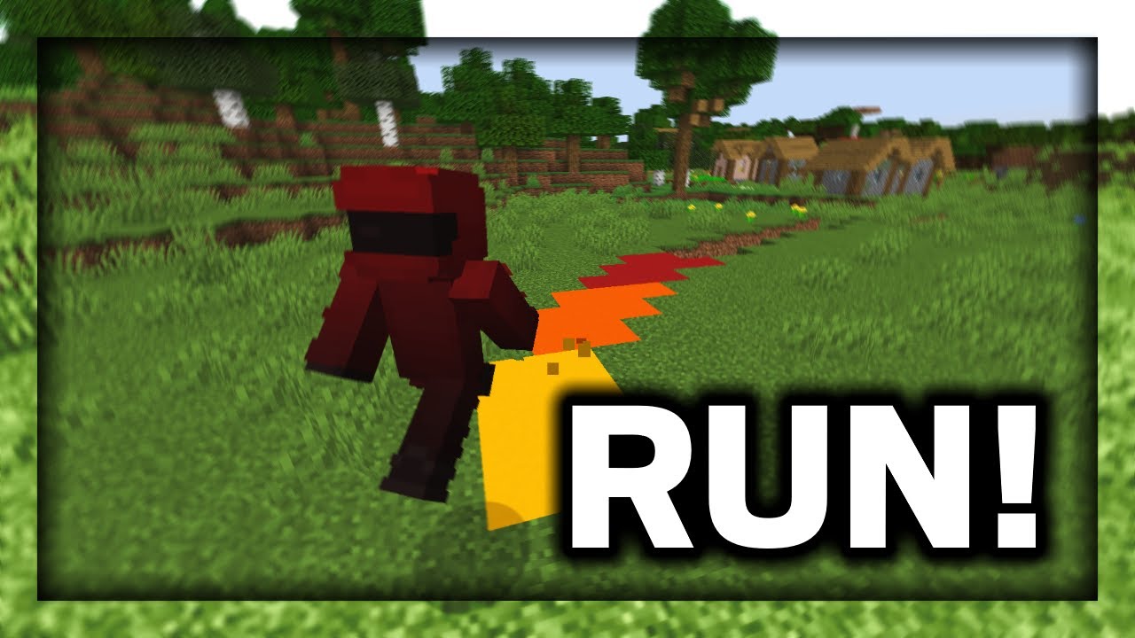 Minecraft, but you have to keep running... - YouTube