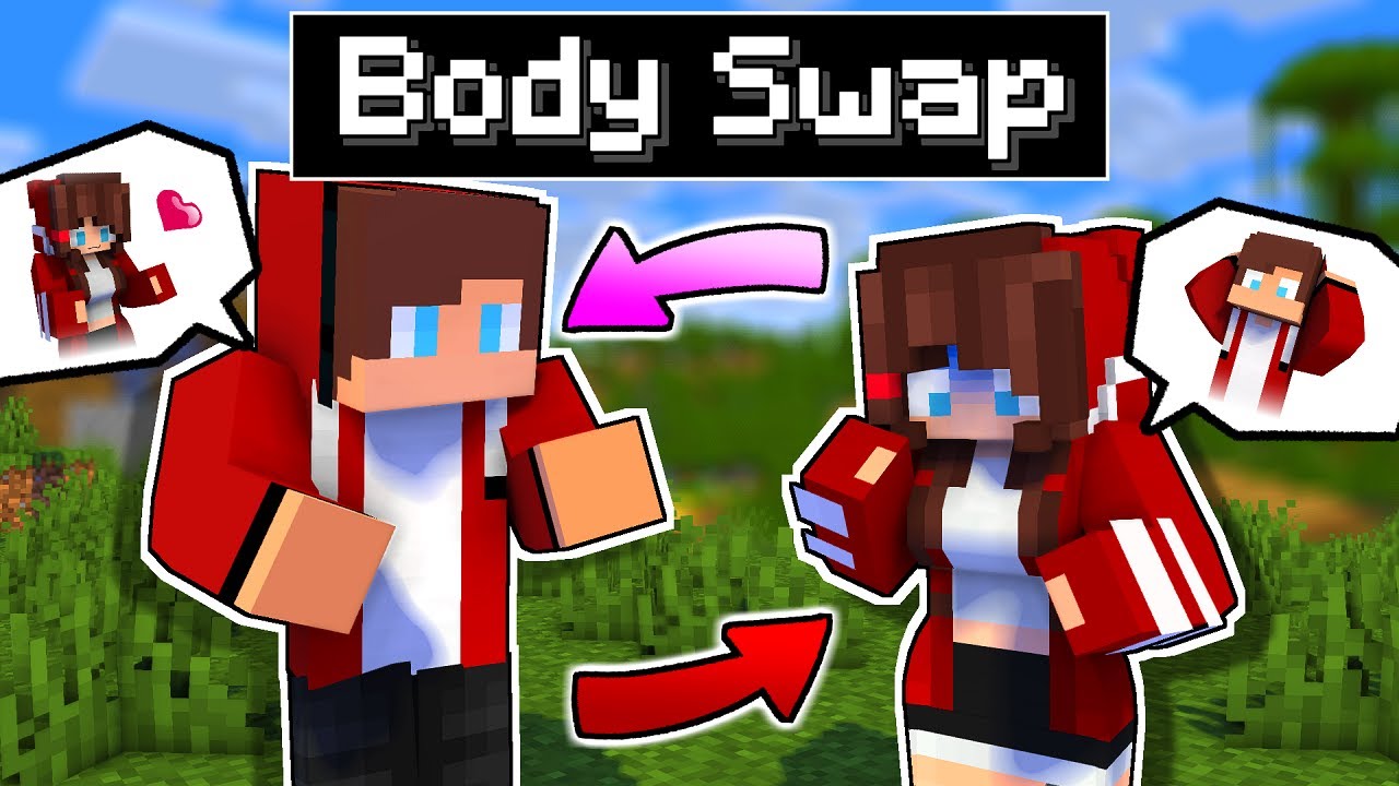 MAIZEN : Body Swap with JJ’s Sister - Minecraft Animation JJ & Mikey - YouTube