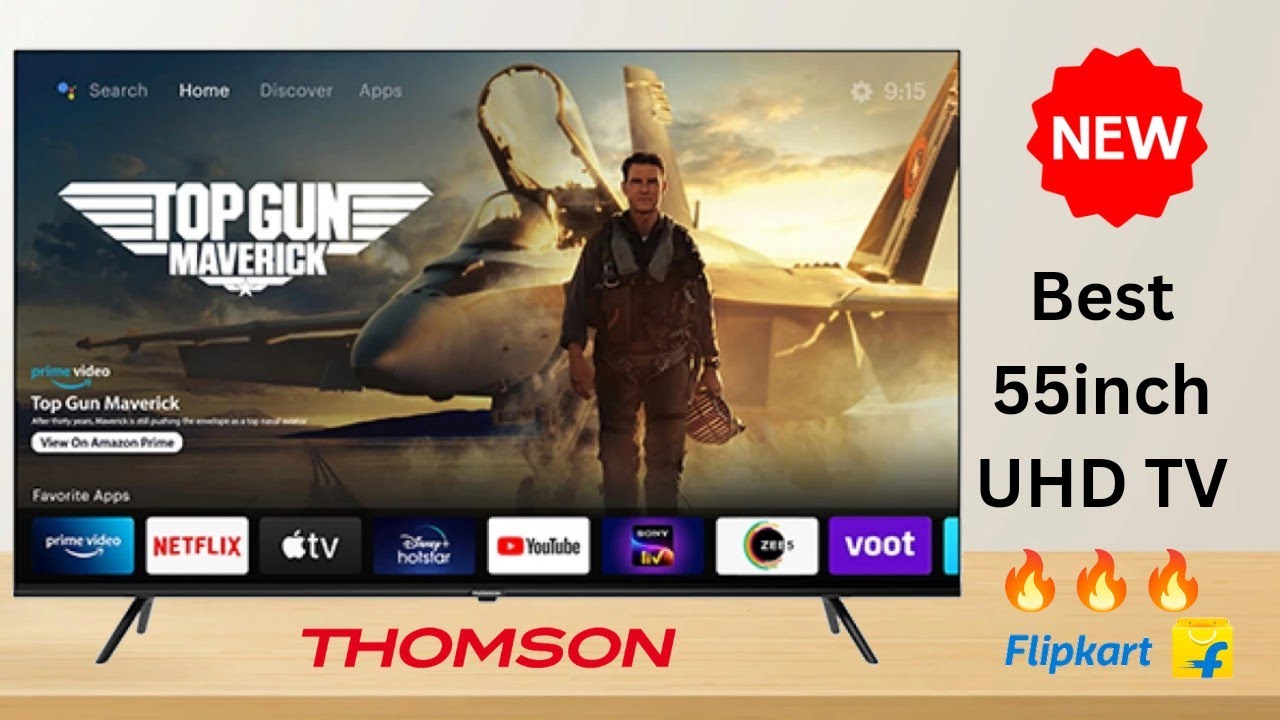 Thomson OATHPRO Max 55 inch Ultra HD (4K) LED Smart Android TV 40W ...