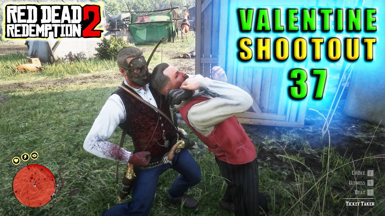RDR2 - Valentine SHOOTOUT (Part 37) - YouTube