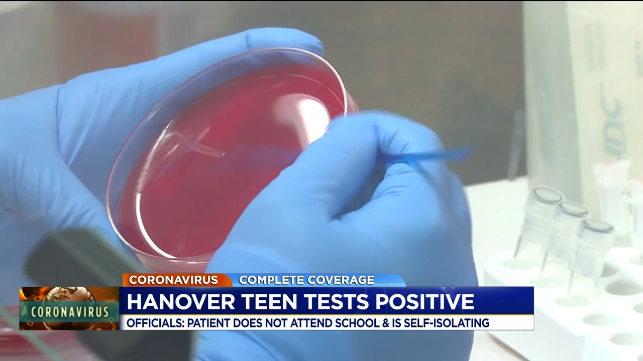 Hanover teen tests presumptive positive for coronavirus - YouTube