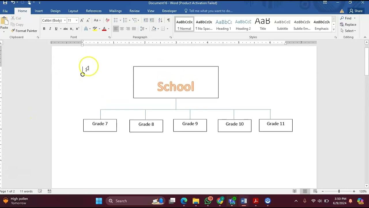 Grouping Objects in MS Word - YouTube