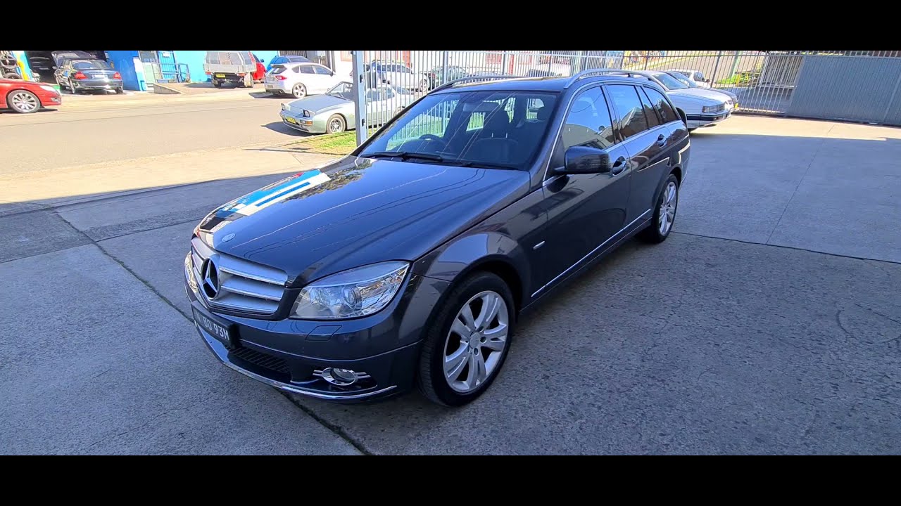 2009 Mercedes Benz C200 Kompressor Avant-garde wagon - YouTube