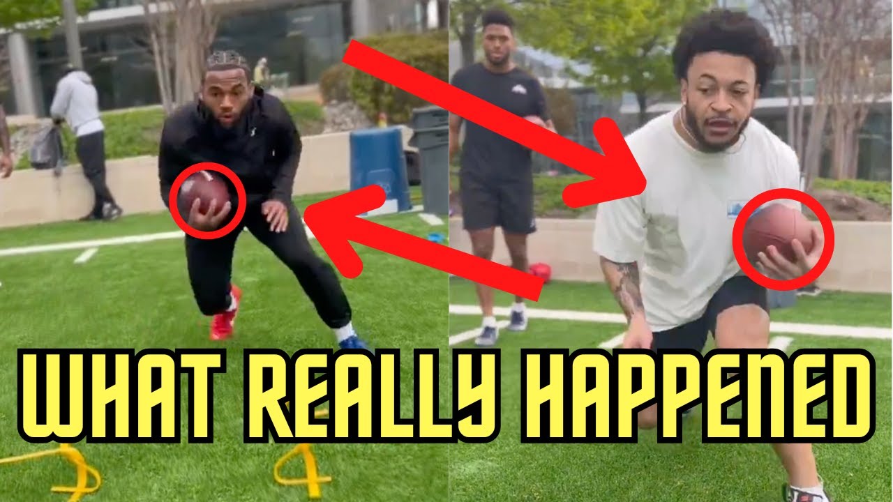 D'Andre Swift QUICK Feet In Workout With Roschon Johnson, and Deuce ...