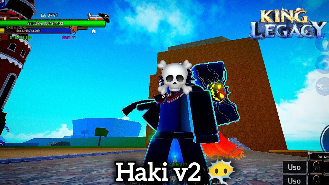 CÓMO CONSEGUIR EL HAKI DE ARMADURA V2 | KING LEGACY - YouTube