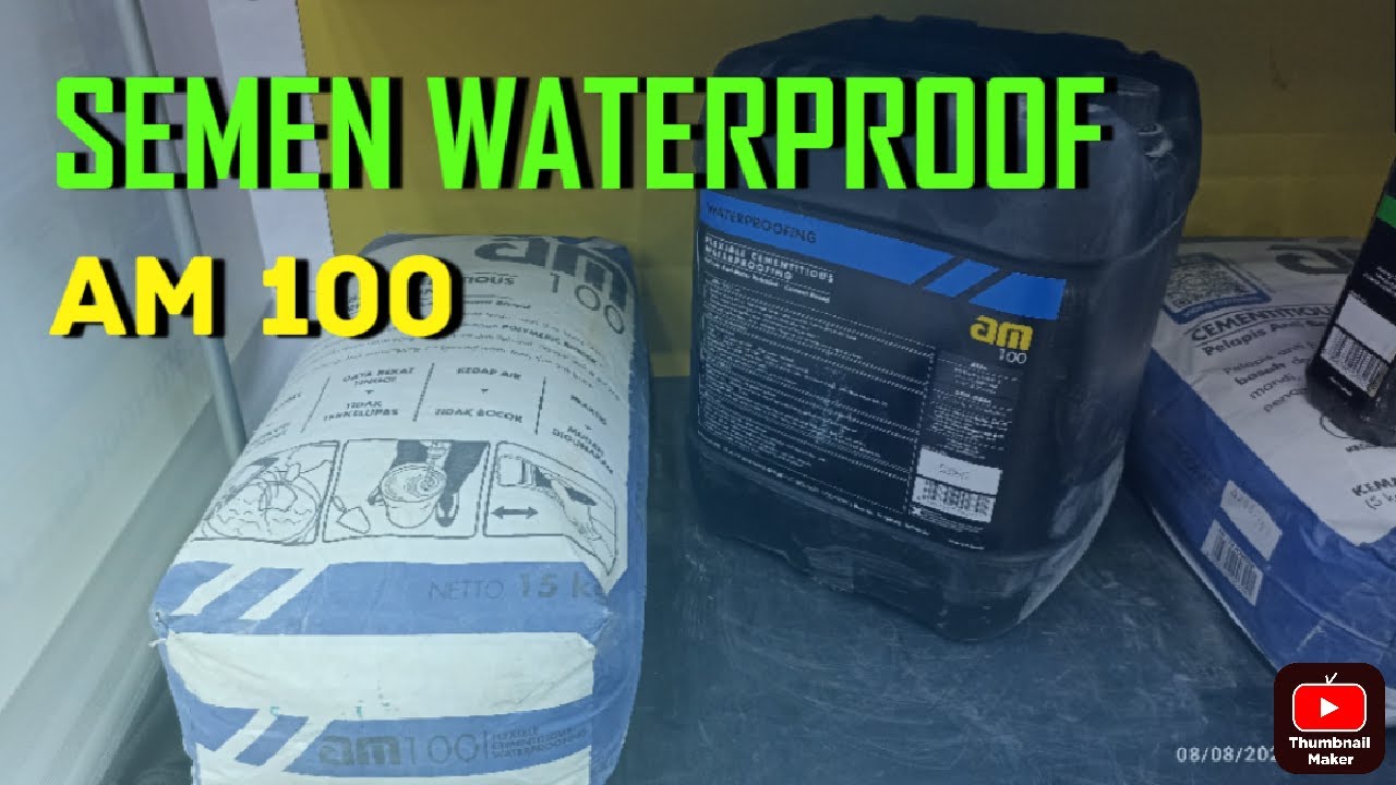 Review semen waterproof 2 komponen AM 100 kemasan 15kg 🦾 - YouTube