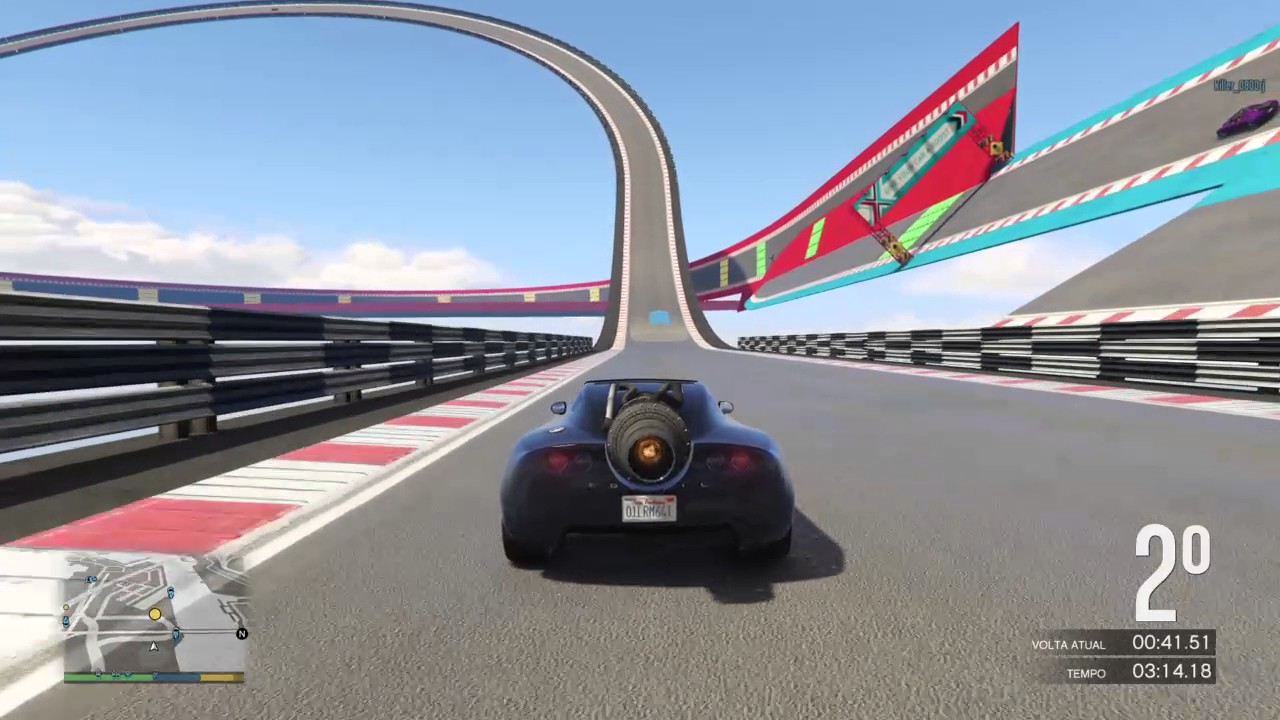 GTA V - Wallride de turbo com o carro ROCKET VOLTIC #32 - YouTube