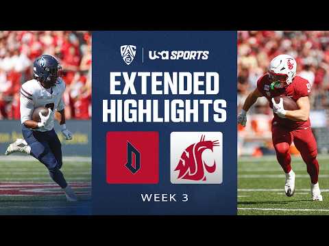 Duquesne Dukes vs Washington State Cougars | FULL GAME HIGHLIGHTS | 09/19/2026 | USA SPORTS