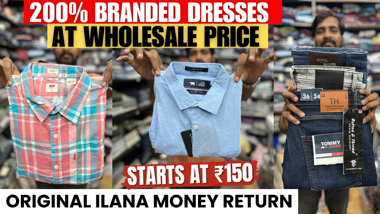 💥🤯ORIGINAL BRANDED DRESSES AT CHEAP PRICE | STARTS AT ₹150 | SURPLUS ...