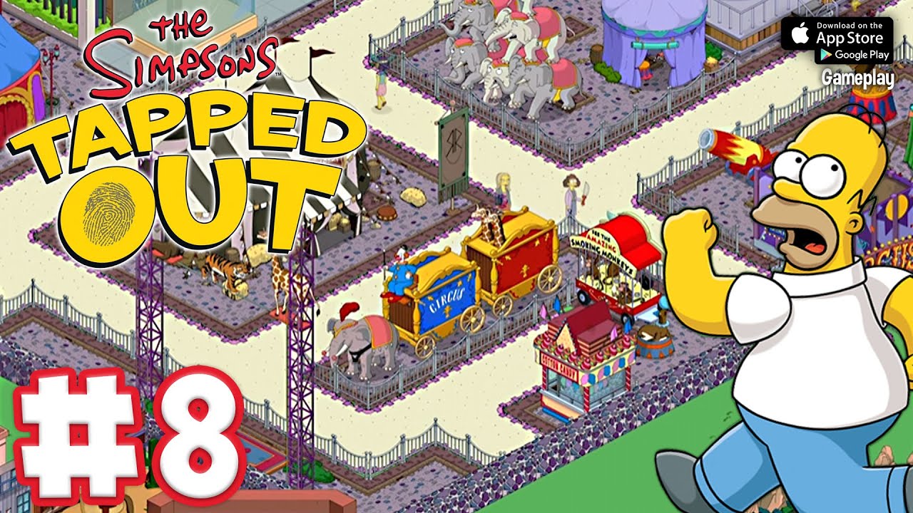 The Simpsons Tapped Out - Gameplay No Commentary - Part 8 (iOS) - YouTube