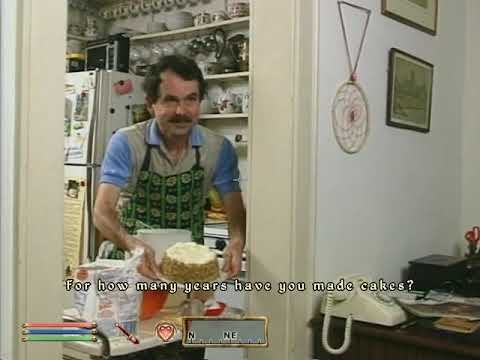 Oblivion NPC Dialogue - Baking Cakes - YouTube