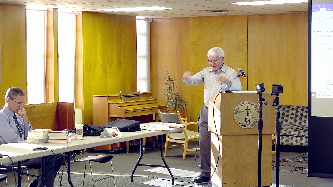 The Role of Choral Music in the Divine Service pt. 5 Dr. John Kleinig ...