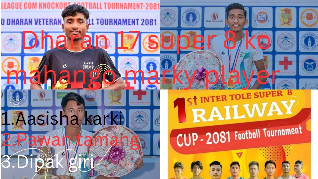 1st inter tole super 8 relway cup ko mahango marky player - YouTube