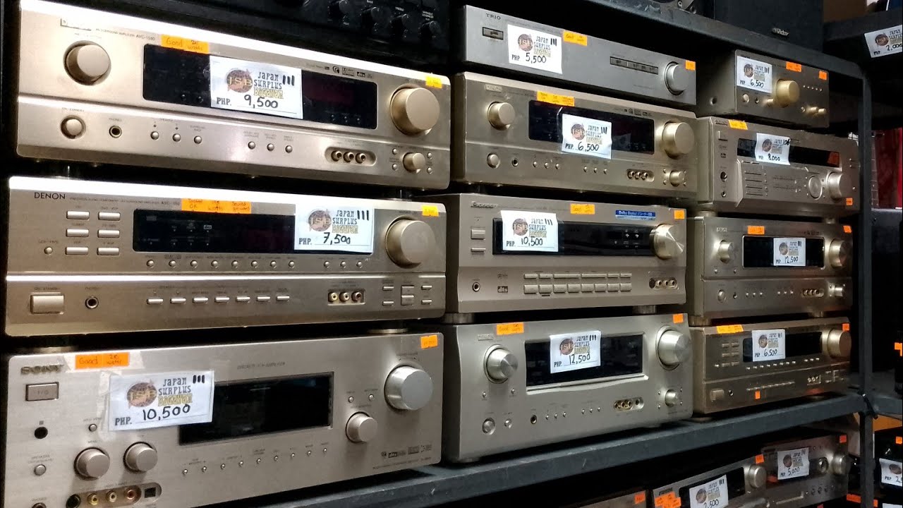 JAPAN SURPLUS AMPLIFIER - YouTube