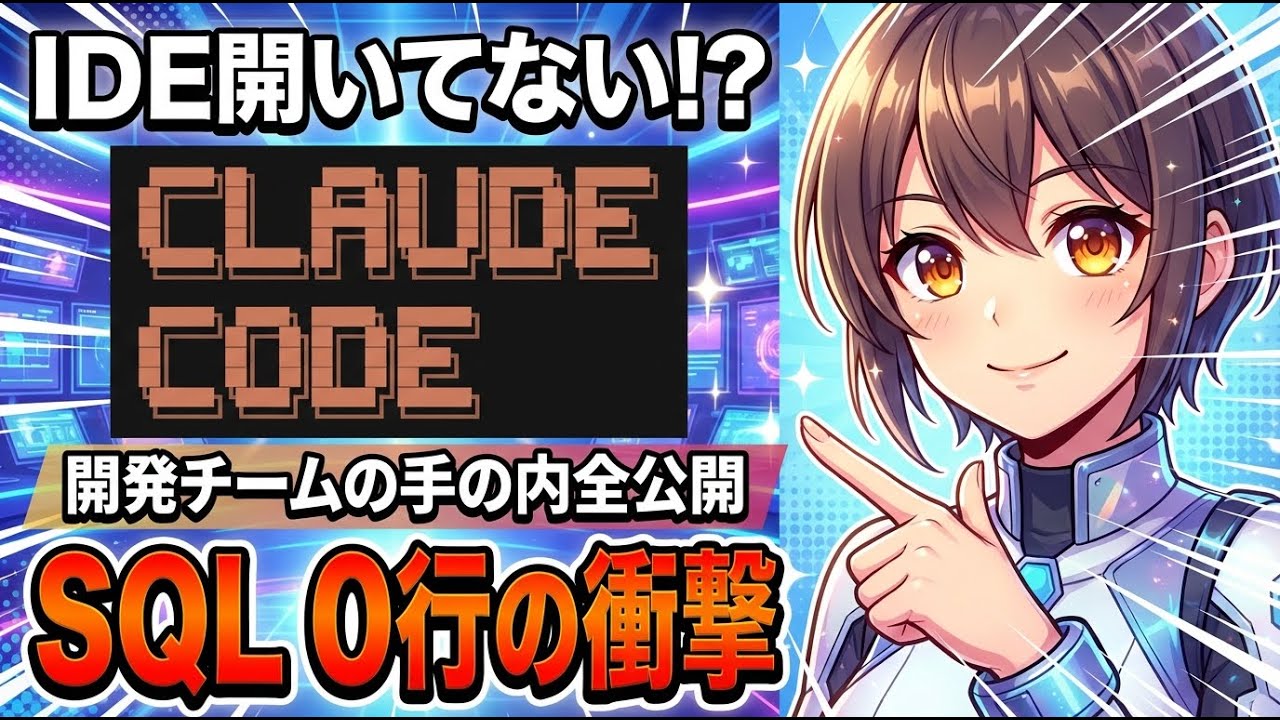 Claude Code開発チームの手の内全公開：6ヶ月SQL1行書かない衝撃の実態【AIニュース 2026年2月3日】 - YouTube
