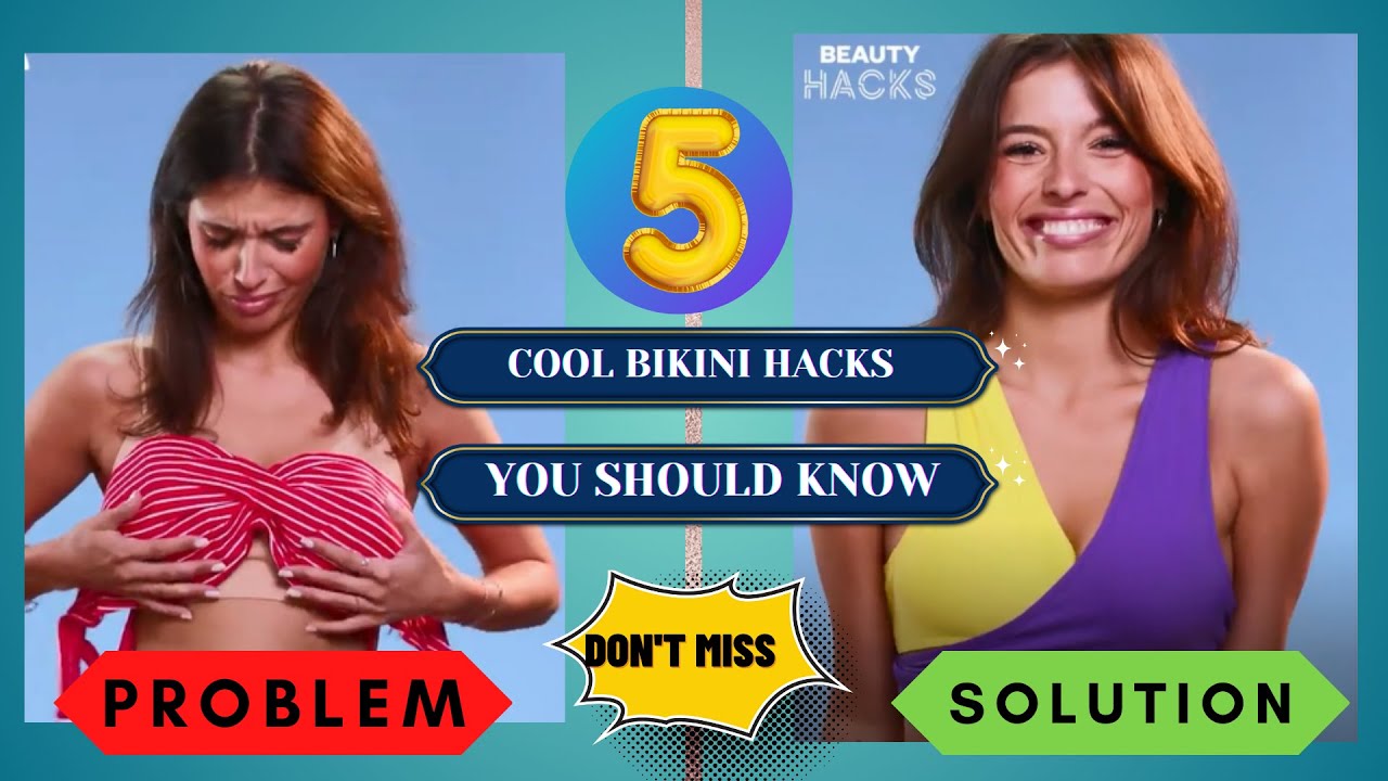 5 Stunning Bikini Hacks That Will Blow Your Mind ! Shout Bikini - YouTube