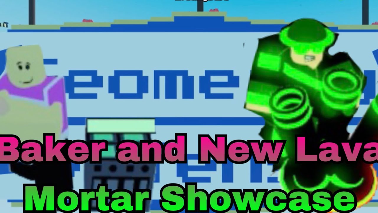 New Baker Tower And New Lava Mortar Redesign Showcase | Roblox Geometry ...