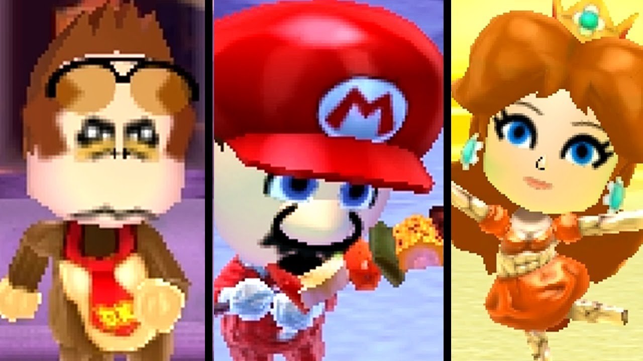 Super Mario Miitopia ALL EVENT CUTSCENES (3DS) - YouTube