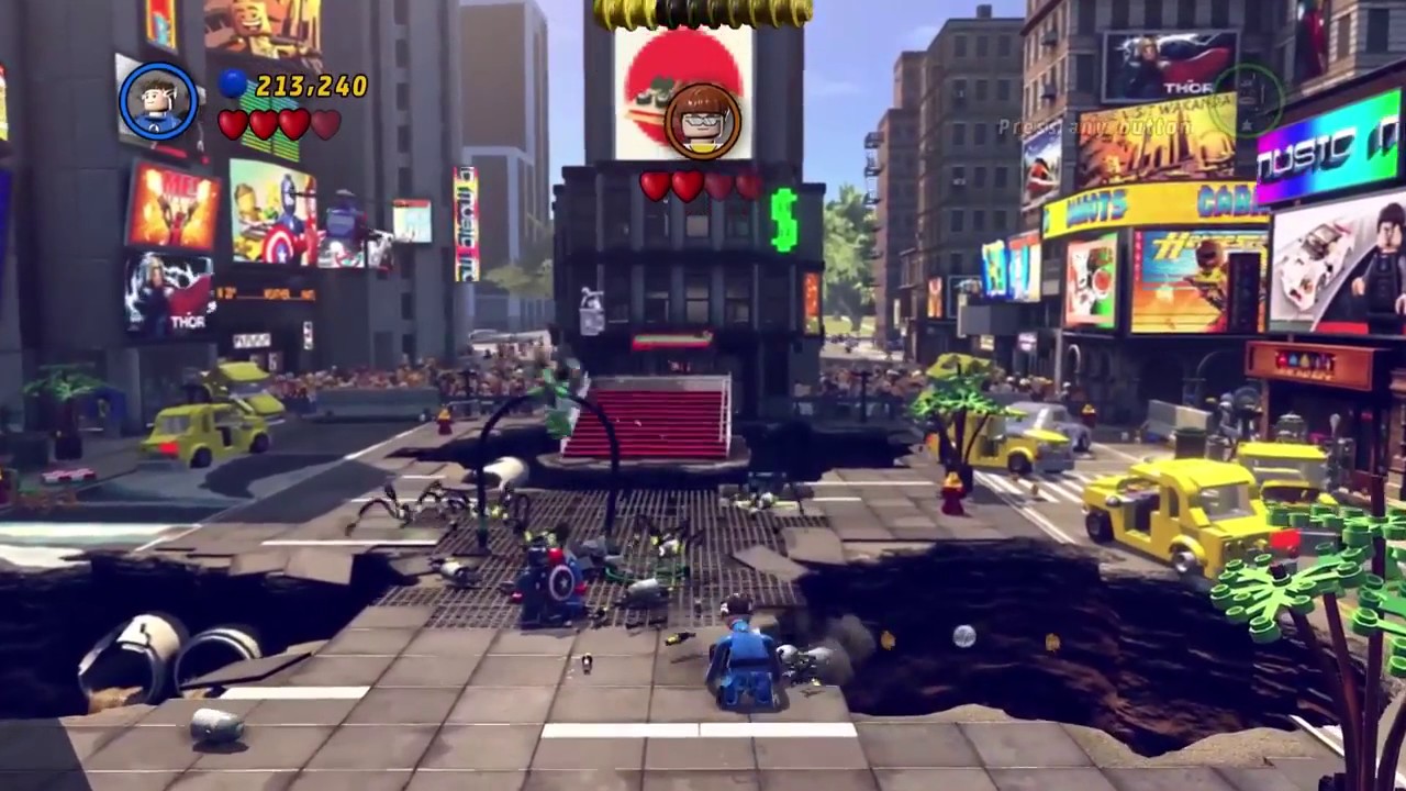 LEGO Marvel Super Heroes All Bosses - YouTube