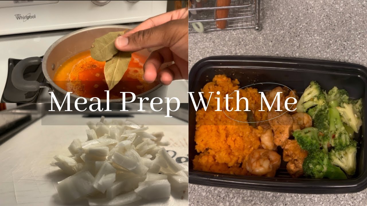 HEALTHY MEAL PREP WITH ME || Quick and Easy Meal Prep for Weight Loss ...