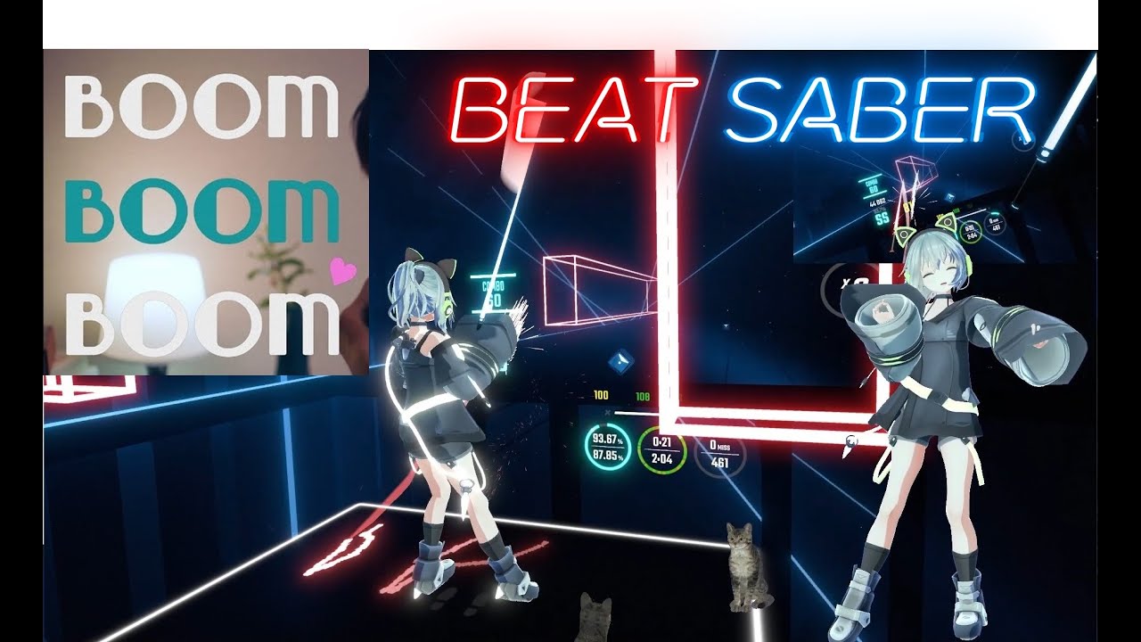 【Beat Saber】Boom Boom Boom/Dannie May - YouTube