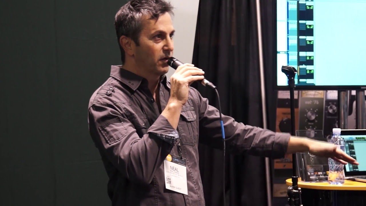 Neal Avron at McDSP booth NAMM 2016 - YouTube