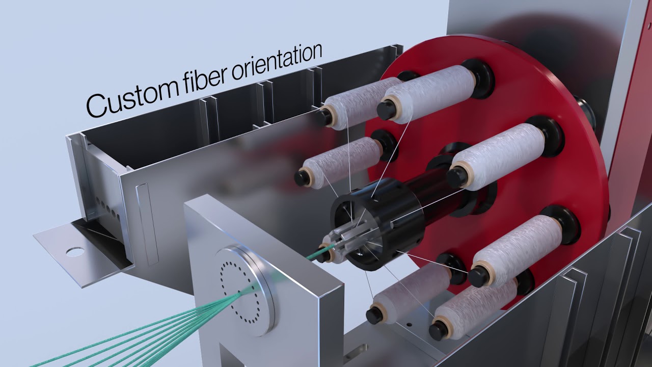 Polygon Composites Pultrusion Line - YouTube
