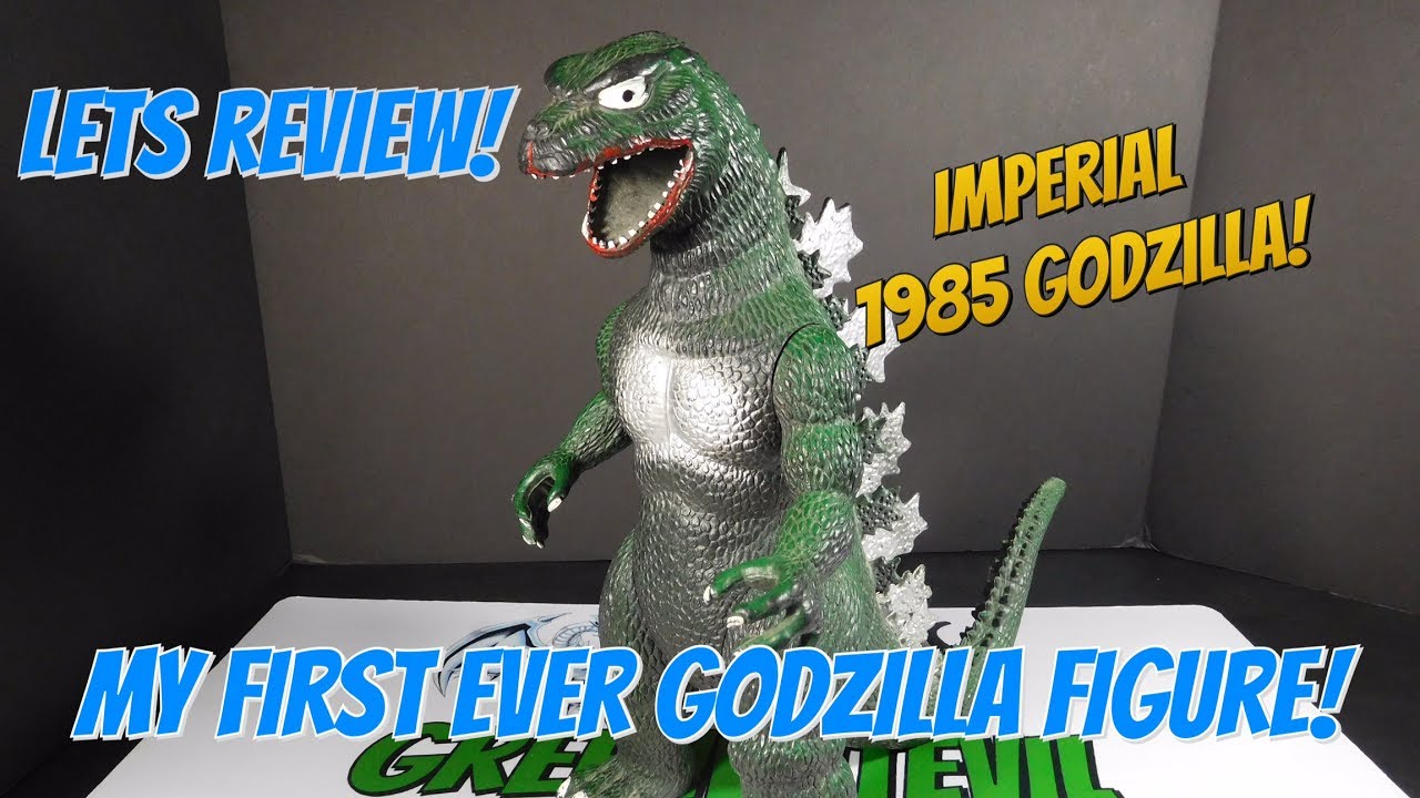Lets Review The First Ever Godzilla I Got as A Kid! (1985 Imperial 13 ...