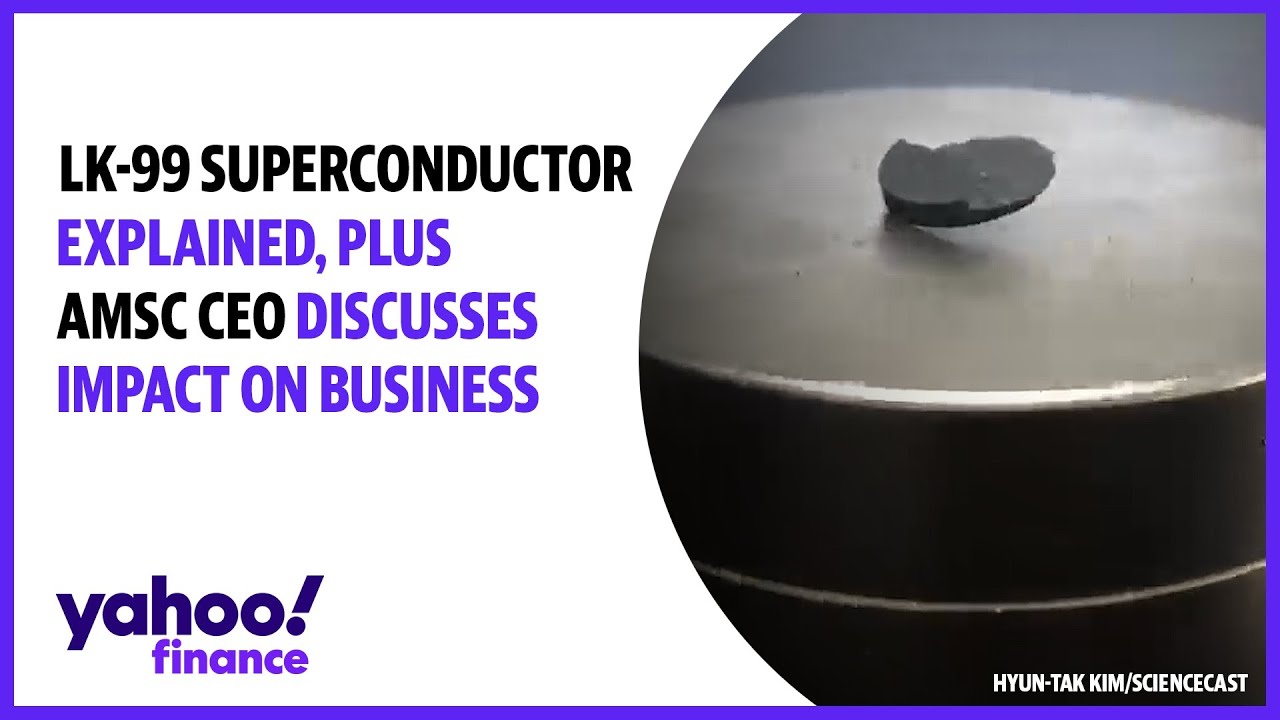 What is the LK-99 superconductor? plus, AMSC CEO breaks down the impact ...