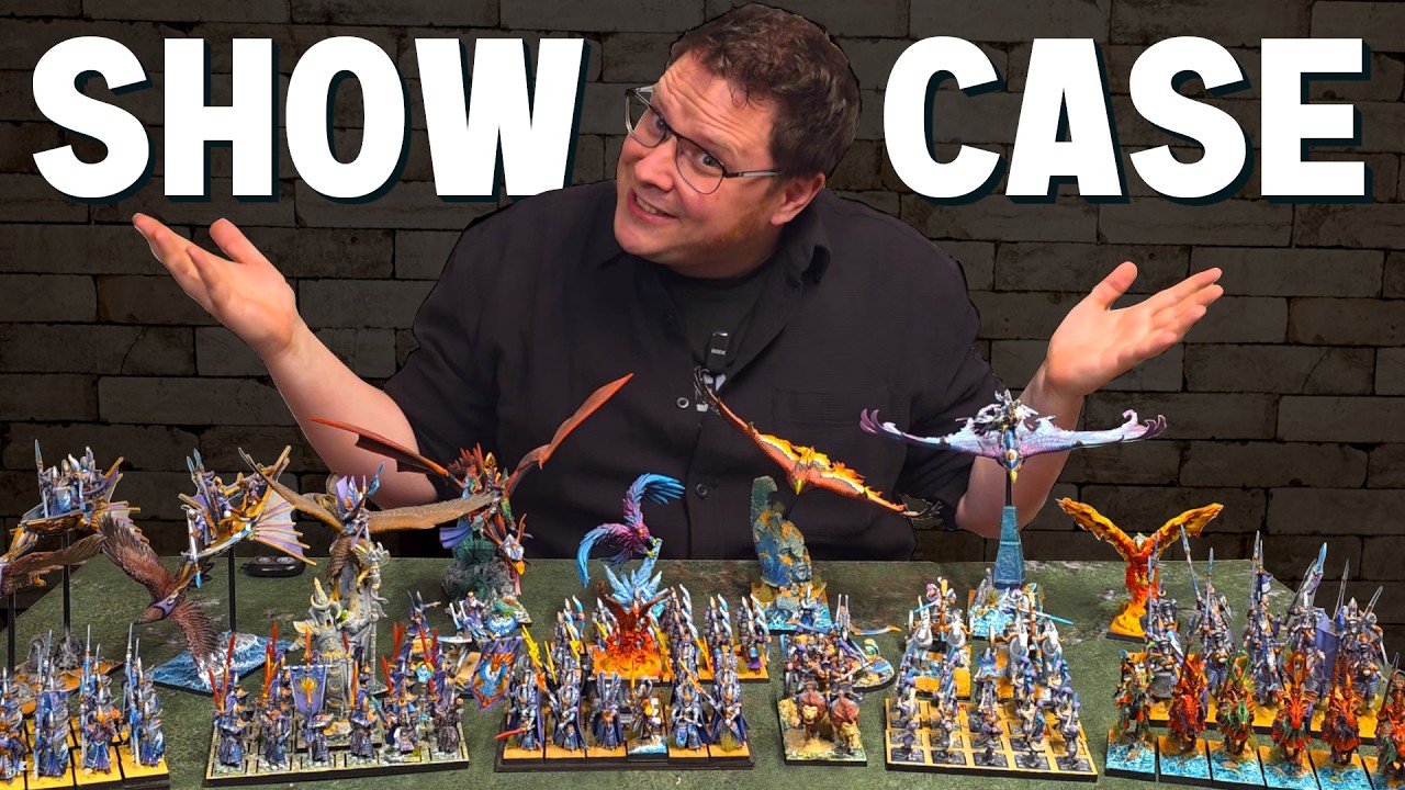 My Full High Elves Army Showcase | Warhammer: The Old World - YouTube
