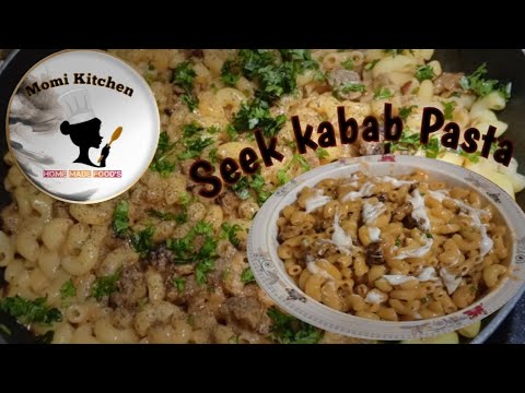 Seek kabab Pasta Recipe || New Style Pasta||Yummi pasta Recipe by @Momi ...