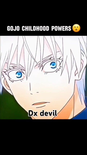 Gojo is child hood over the #jogos #jujutsukaisen - YouTube