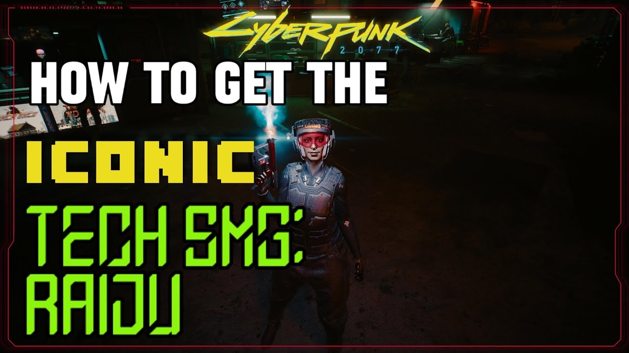 how to get Iconic Tech SMG Raiju Phantom liberty expansion - Cyberpunk ...