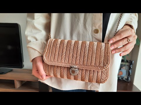 PLASTİK KANVAS (CANVAS) İLE ÇANTA YAPIMI.CANVAS BAG MAKING.  ÖRGÜ İŞLERİ..
